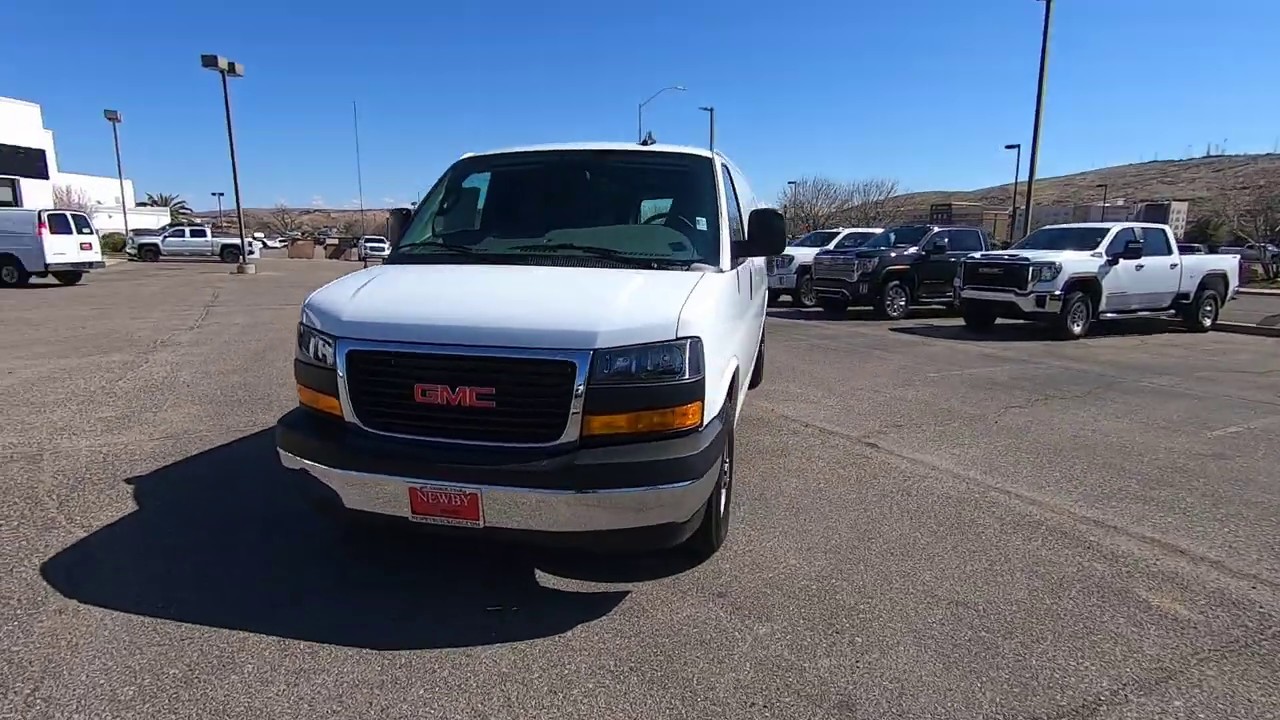 NEW 2020 GMC SAVANA CARGO VAN3500 Extended Wheelbase Rear-Wheel Drive ...