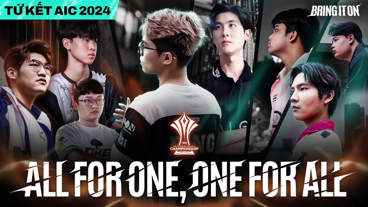 ALL FOR ONE, ONE FOR ALL - VÒNG TỨ KẾT | AIC 2024 - YouTube