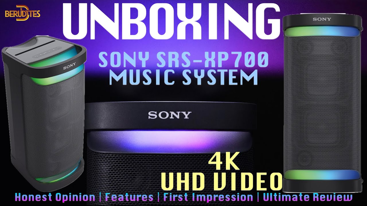 SONY Music System Unboxing & Review | Powerful Party Speaker with ...