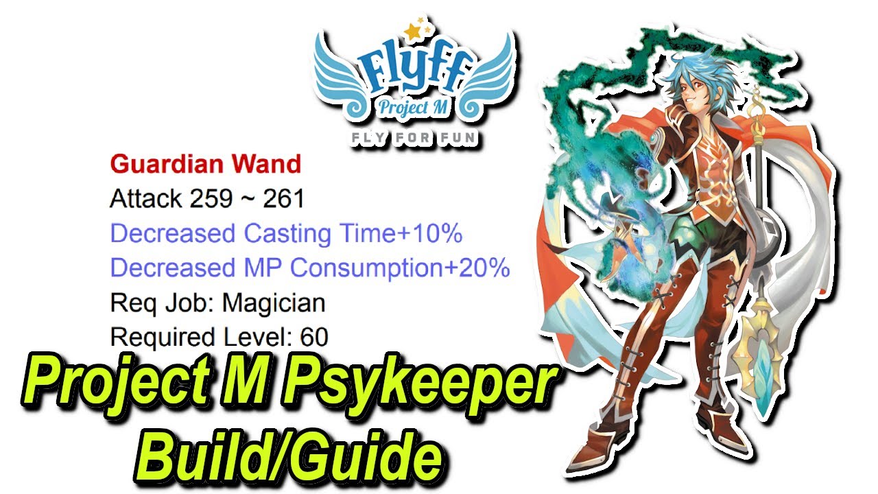 Flyff Project M (Flyff Universe): Psykeeper Build/Guide mit allen ...