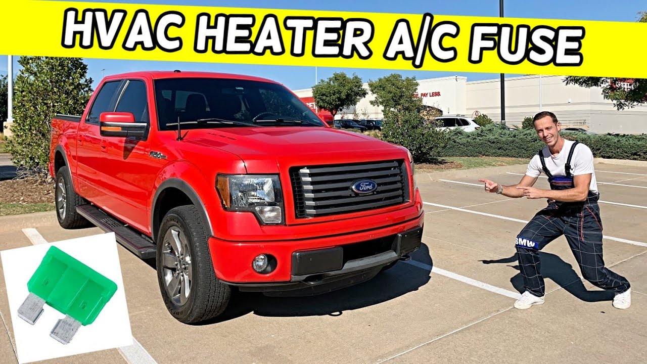 FORD F150 HVAC HEATER FUSE LOCATION REPLACEMENT F 150 AC MODULE 2009 ...