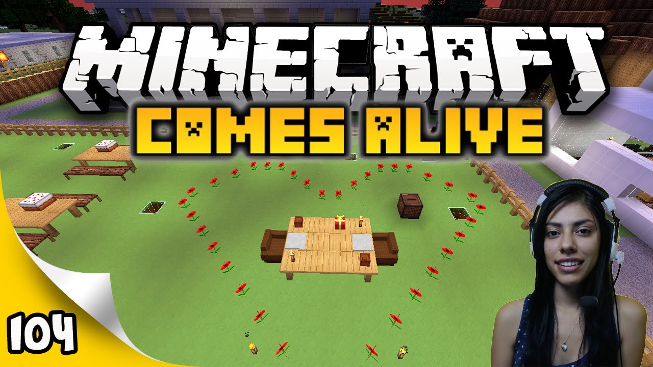 Minecraft Comes Alive - Ep 104 - Romantic Date! - YouTube
