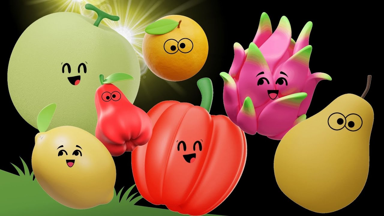 Funky Fruits Baby Sensory - Fruit Dance Party| Fun Dance Video ...