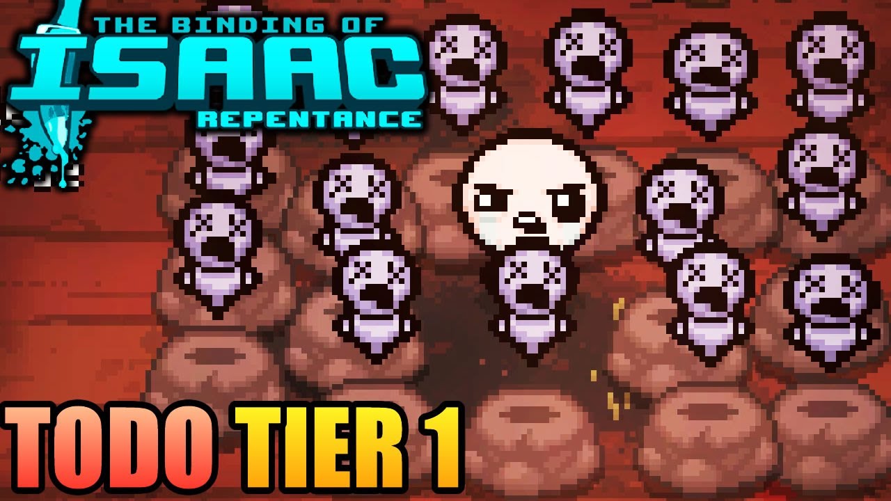 ISAAC pero TODOS LOS ITEMS son TIER 1 (Los peores items) | ISAAC ...