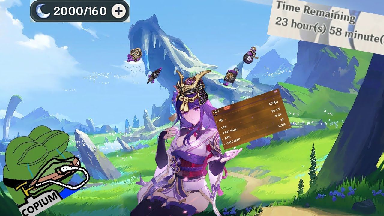 Spent 2000 Resin on Emblem Artifacts Day Before Raiden Shogun Rerun ...