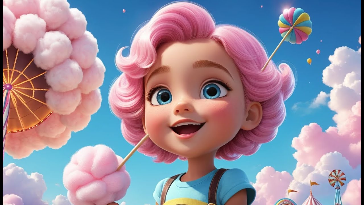 Cotton Candy, Sweet and Light Delight | Fun Sweet Treat Song for ...