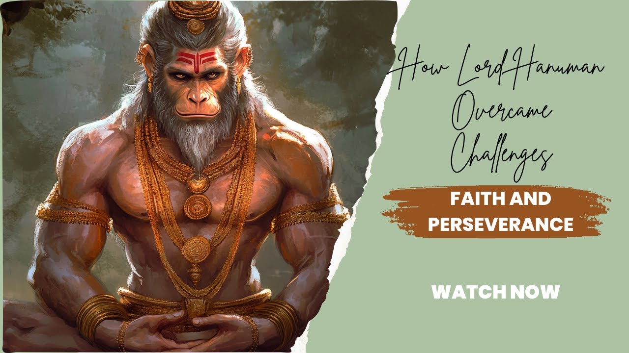A Powerful Life Lesson : How Lord Hanuman Overcame Depression - YouTube