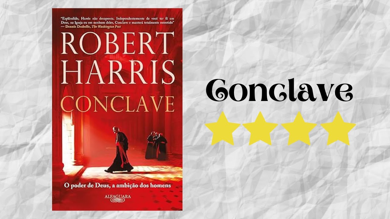 Resenha #420 - Conclave de Robert Harris - YouTube