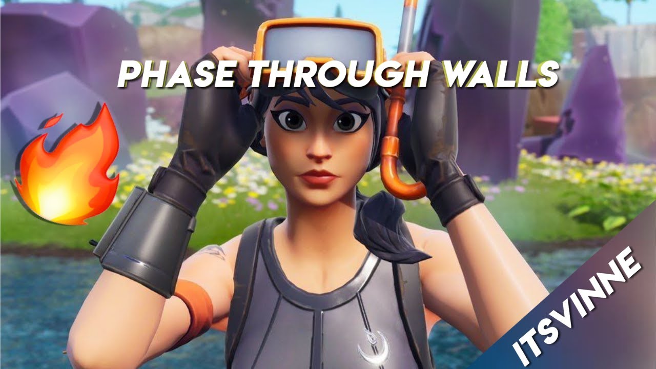 HOW TO PHASE/JUMP THROUGH WALLS FORTNITE - New Method/Exploit - YouTube