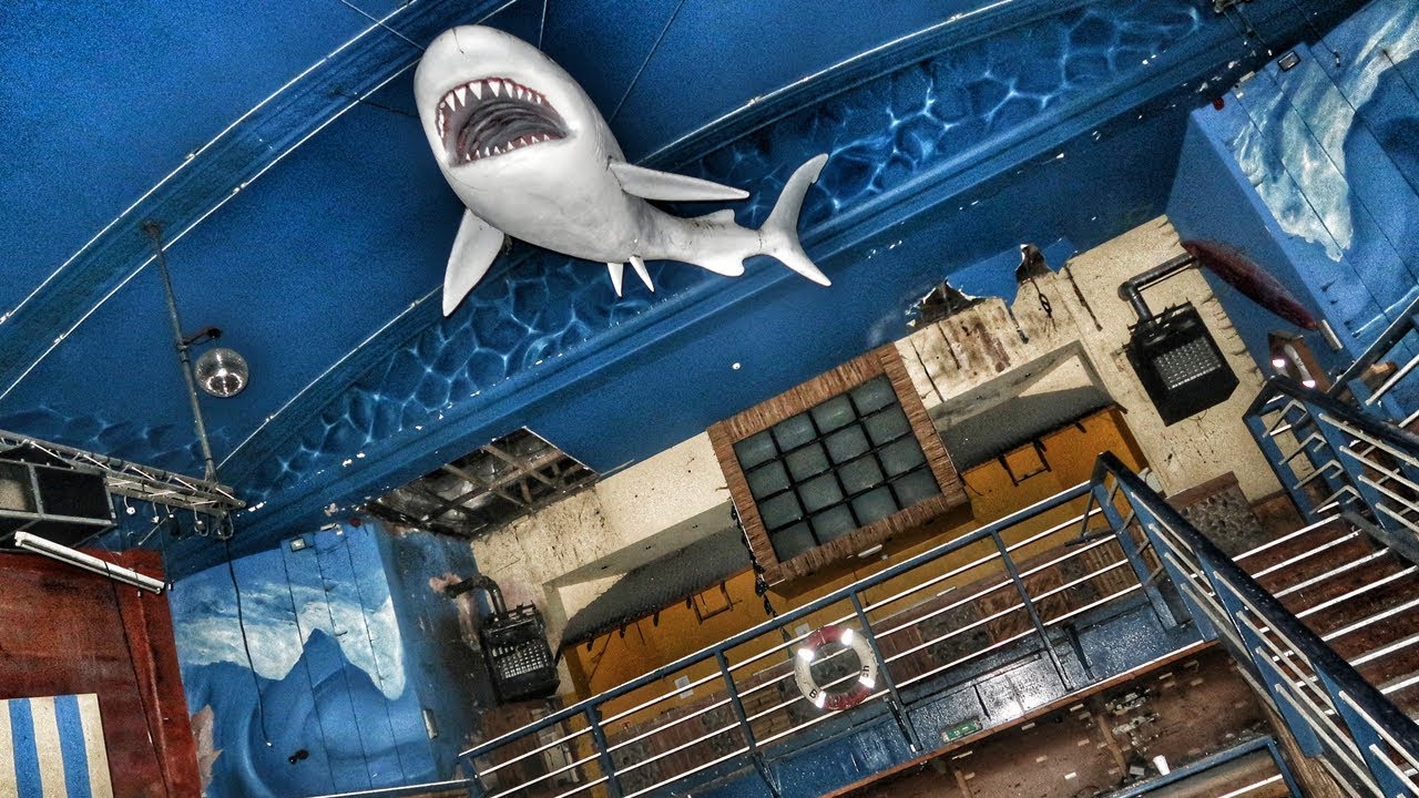 Abandoned Nightclub....... With a Shark - YouTube
