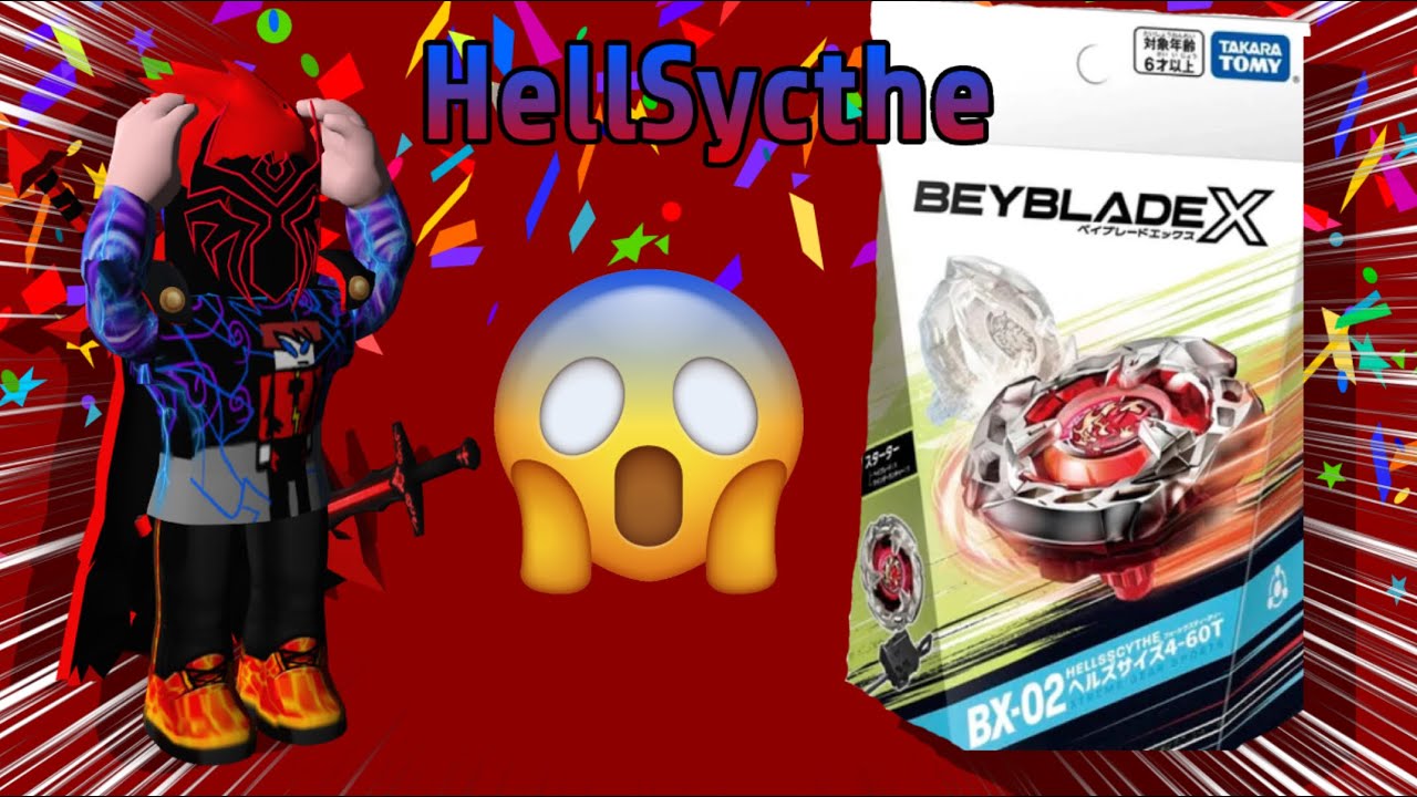 Unboxing Hellscythe from Beyblade x - YouTube