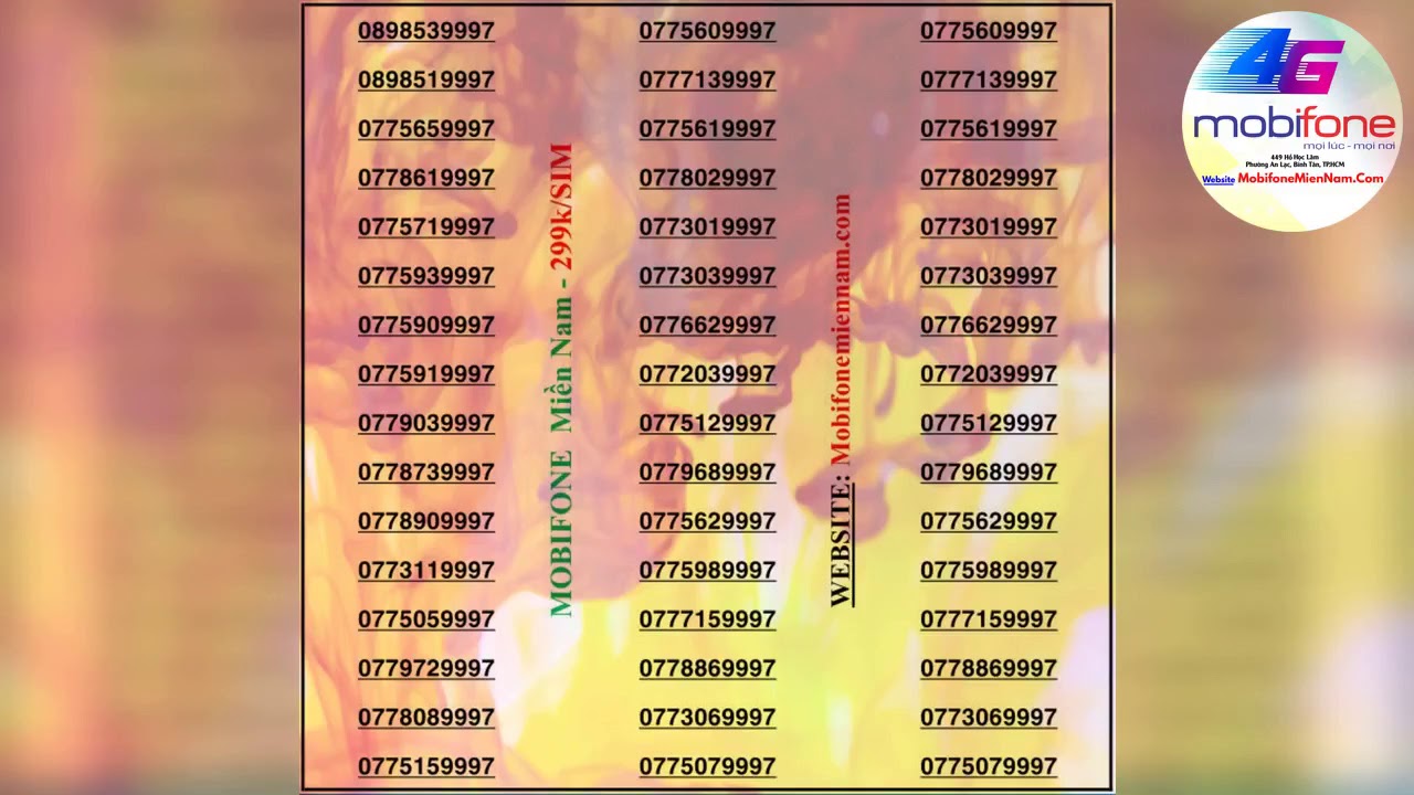 #64 Sim đẹp mỗi ngày: MobiGold - YouTube