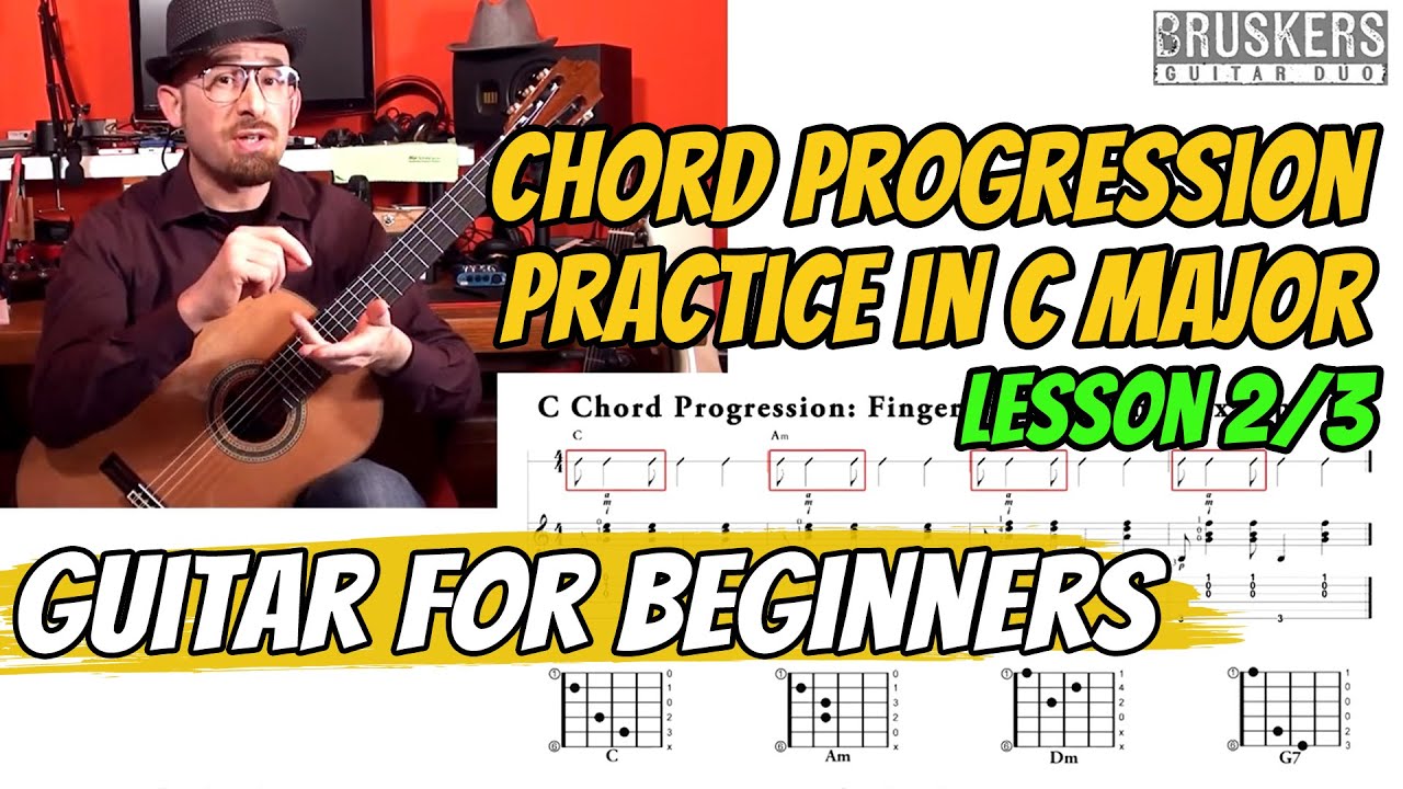 C Chord Progression Guitar