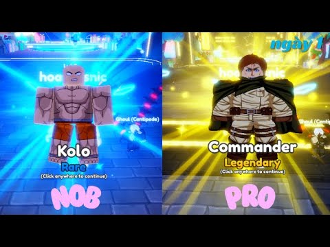 Anime Adventure nob to pro nhưng tôi lv 2 | ngày 1 - YouTube