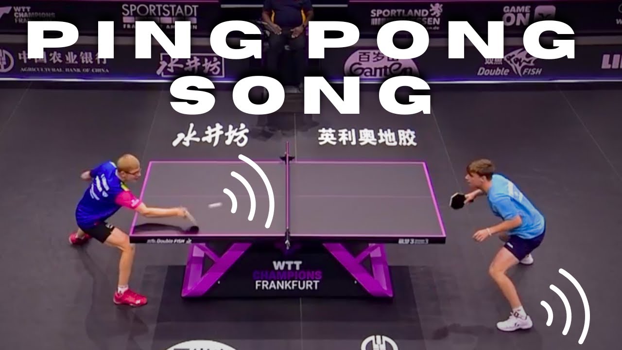 Ping Pong Song - making music using only table tennis clips - YouTube