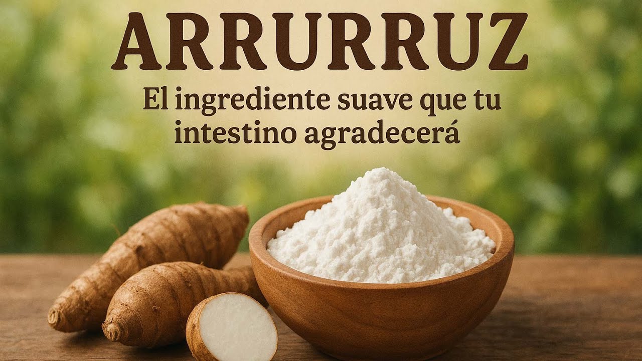 Arrurruz, el ingrediente suave que tu intestino agradecerá - YouTube
