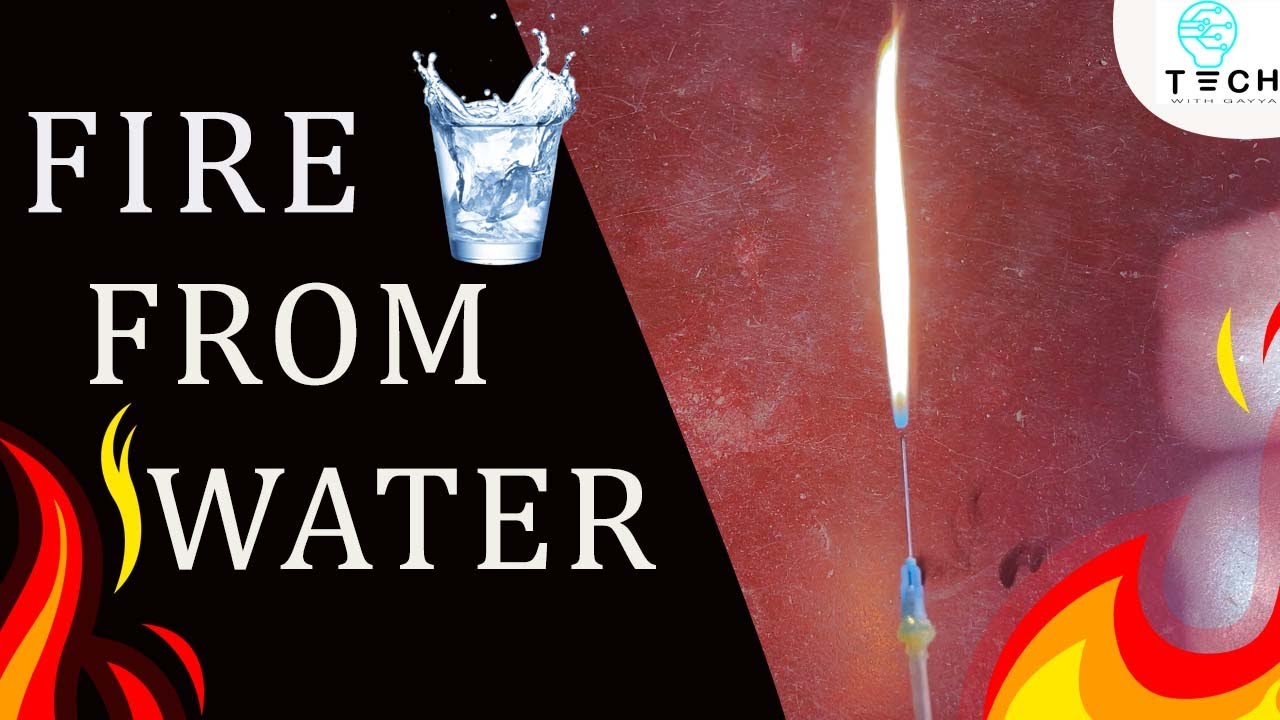 HOW TO MAKE FIRE FROM WATER🔥 - YouTube