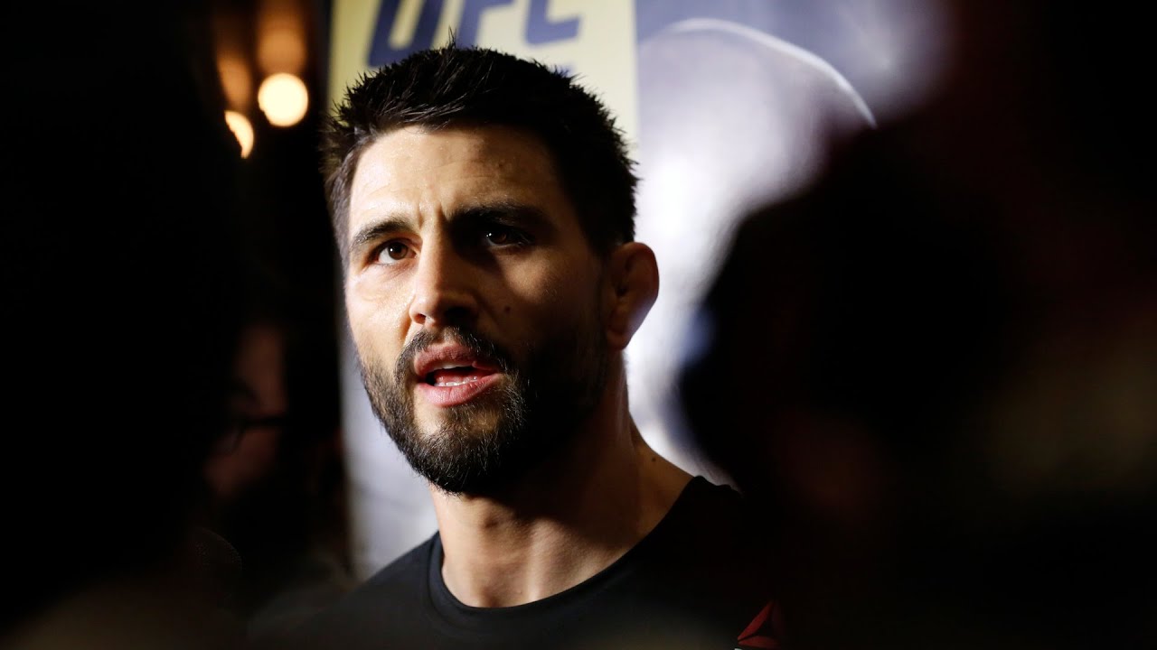 UFC 195: Carlos Condit Workout Media Scrum - YouTube