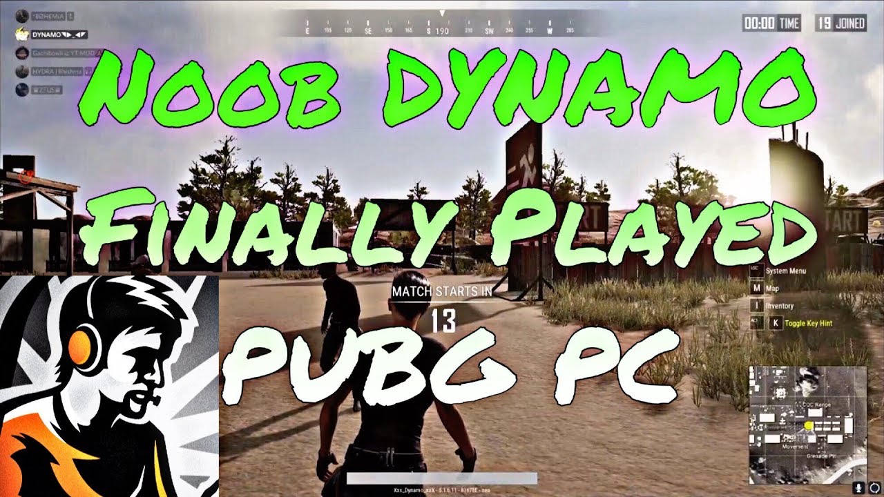 Noob DYNAMO Finally Played PUBG PC - Reply to Haters - YouTube