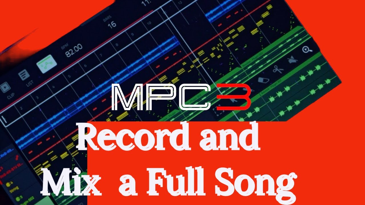 Record & Mix Full songs On MPC3 - YouTube