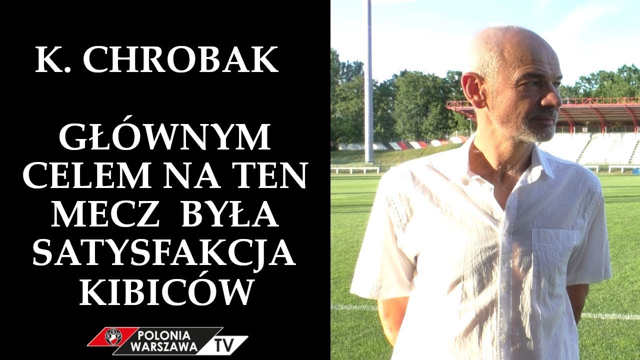 Krzysztof Chrobak po ostatnim meczu w sezonie - YouTube