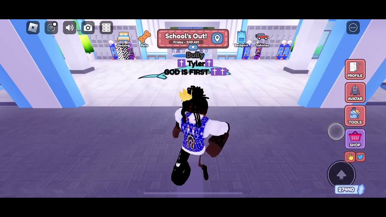 That my avatar on Roblox (bayside high school ) - YouTube