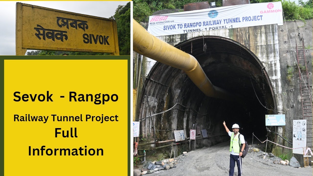 Sevok - Rangpo Railway Tunnel Project - YouTube