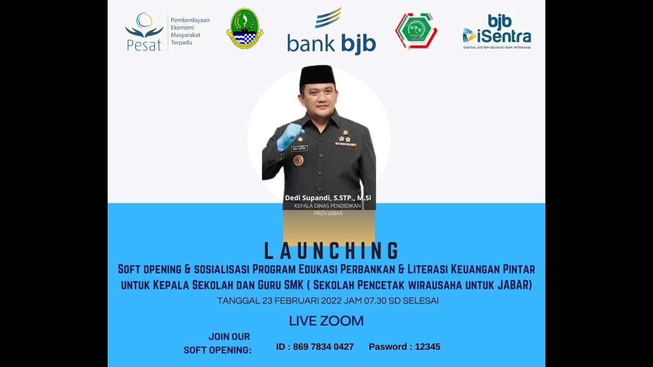 Soft Opening Program Edukasi Perbankan dan Literasi Leuangan Pintar ...
