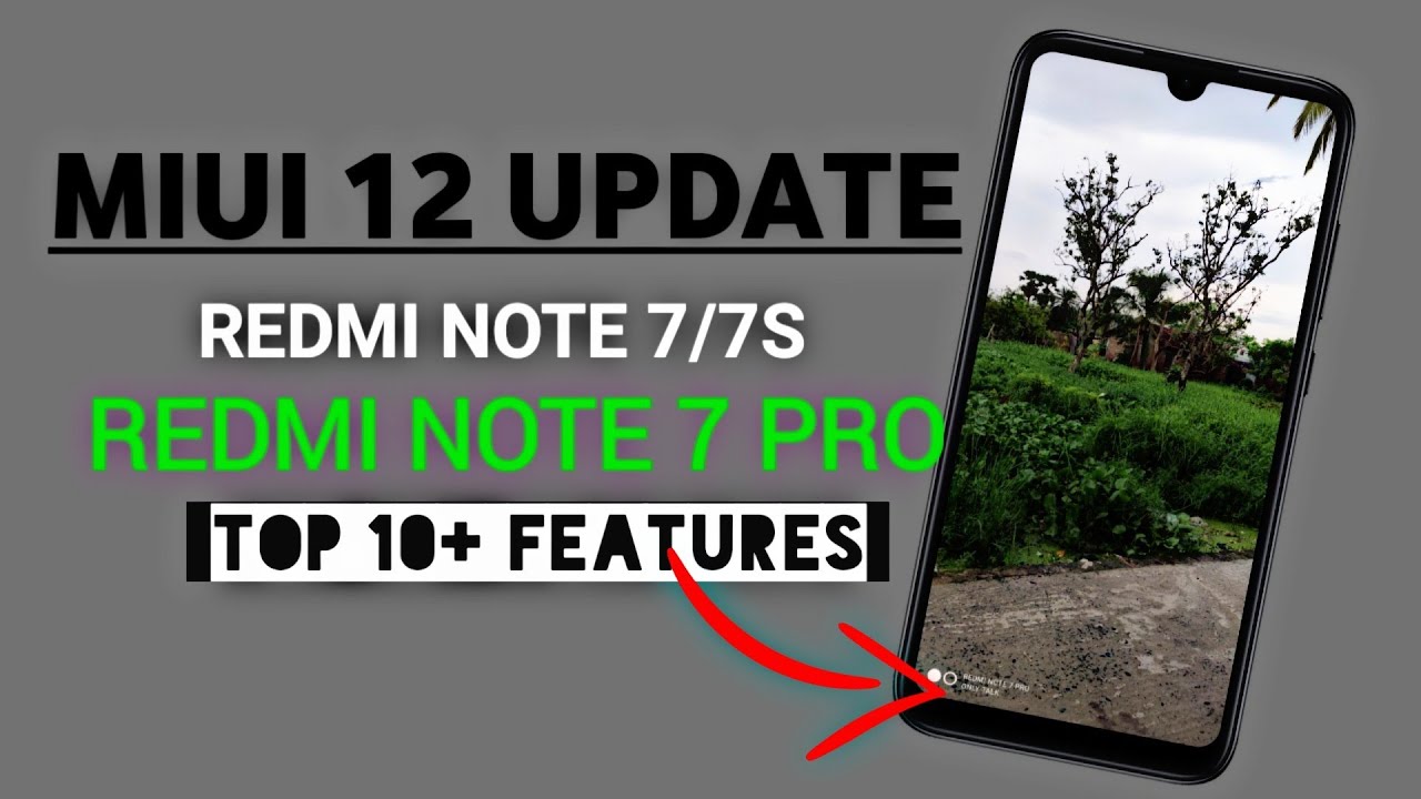 MIUI 12 UPDATE FOR REDMI NOTE 7 PRO | MIUI 12 UPDATE AVAILABLE FOR ...