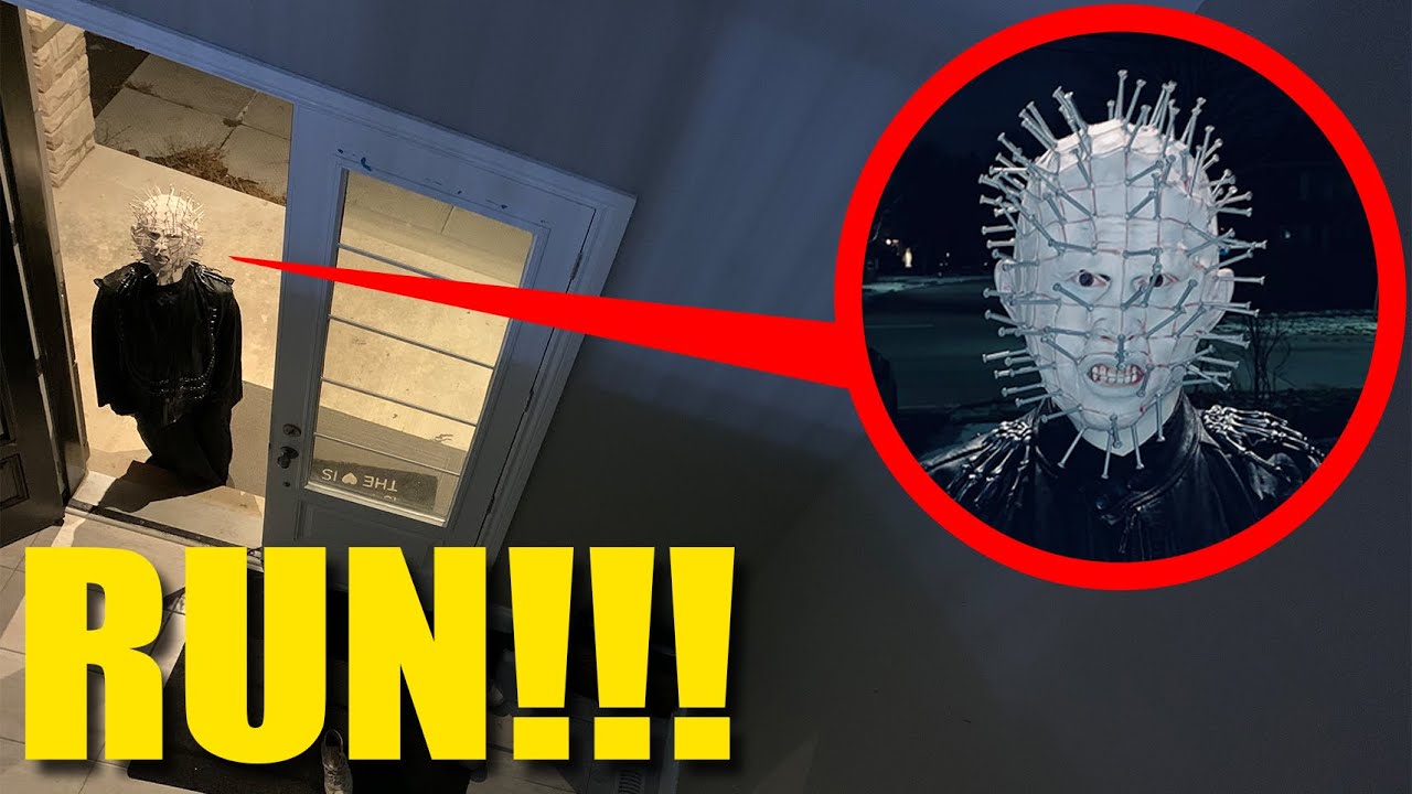 PINHEAD SNUCK INTO OUR HOUSE!!! ( WE DIDN'T HEAR HIM ) - YouTube