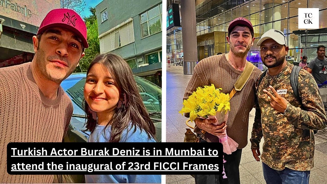 Turkish Actor Burak Deniz is in Mumbai to attend the inaugural of 23rd ...