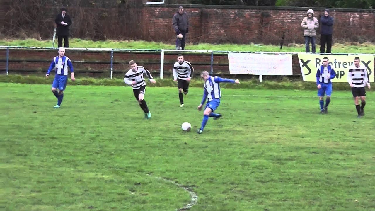 Renfrew F C v Rutherglen Glencairn 7th December 2013 - YouTube