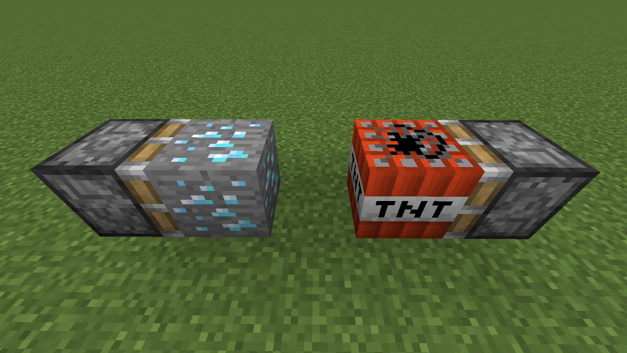 tnt + diamond = ??????? - YouTube