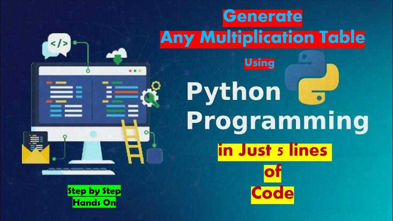 Multiplication Table Programming - YouTube