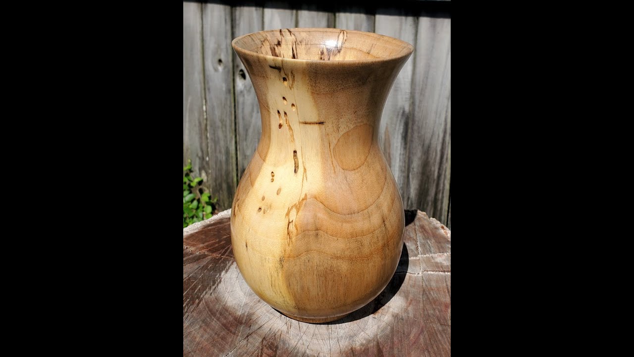 Camphor Vase with Total Boat Halcyon Varnish - YouTube