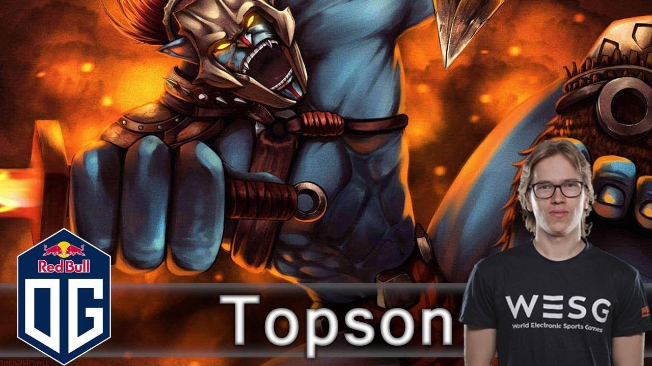 OG.Topson Huskar Gameplay - Ranked Match - OG Dota 2. - YouTube