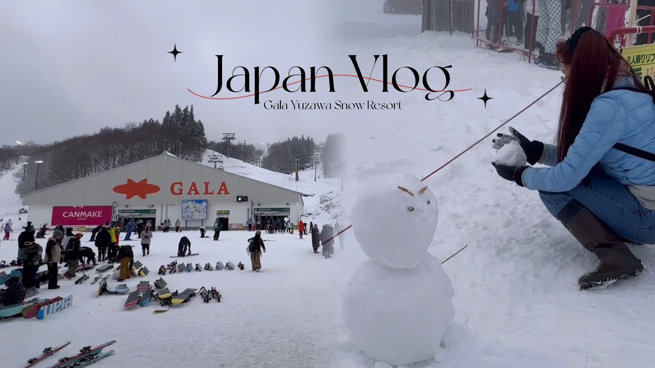 Gala Yuzawa Snow Resort | Japan Vlog ⛷️ - YouTube