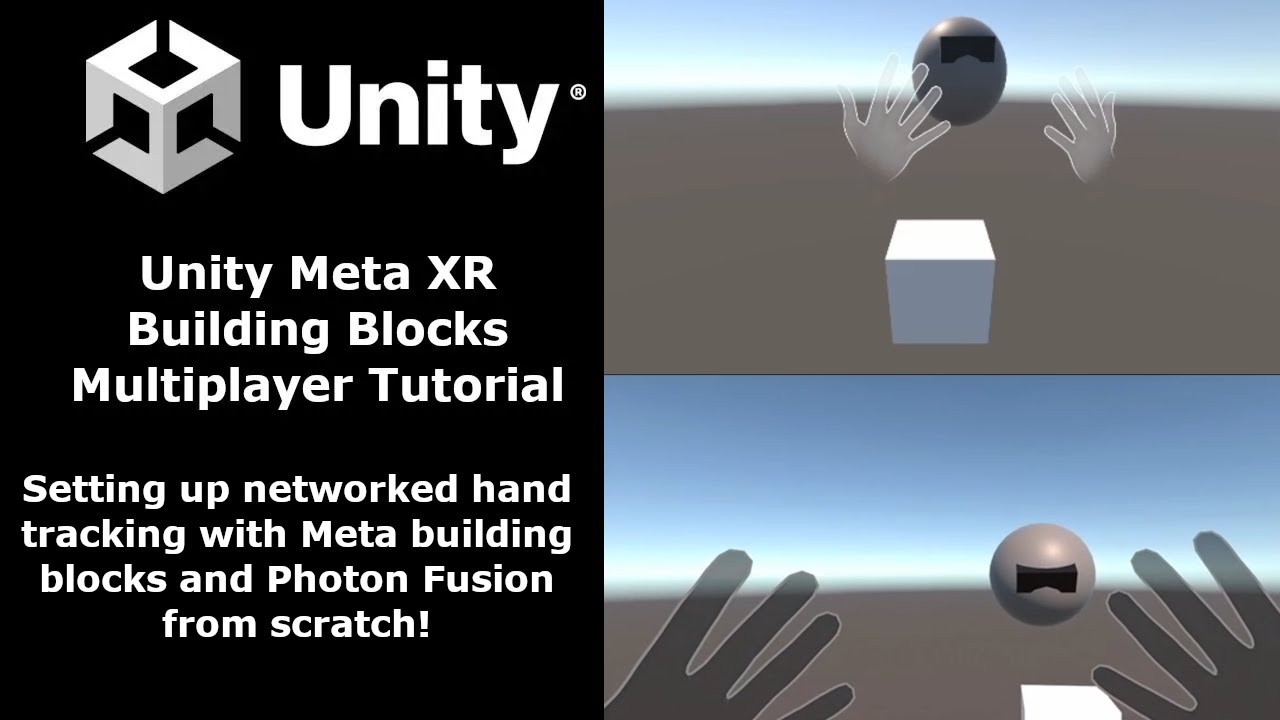 Networked Hand Tracking in Unity using Meta Building Blocks and Photon Fusion - Full Tutorial ...