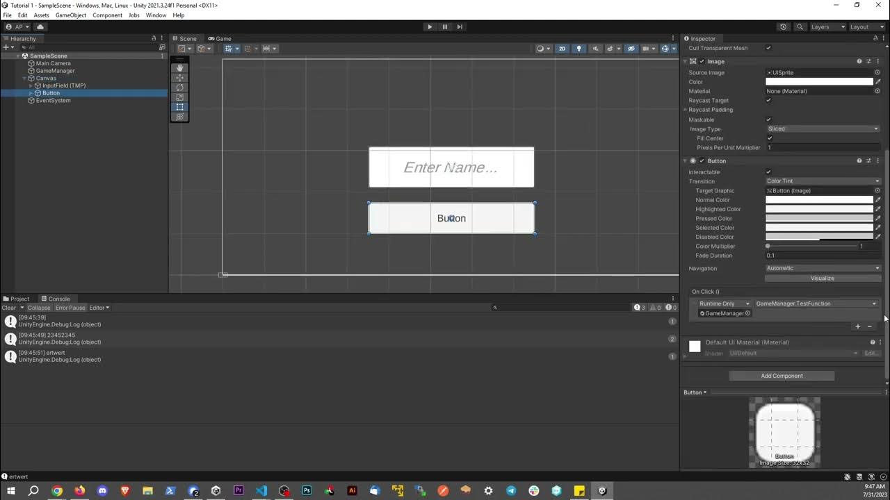 Getting Text From Text Mesh Pro Input Fields In Unity! Textmeshpro TMPro Input value user input ...