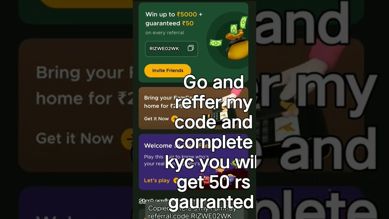 FAMPAY Here s My FamPay Referral Code RIZWE02WK Go And Complete Kyc You fampay-here-s-my-fampay-referral-code-rizwe02wk-go-and-complete-kyc-you