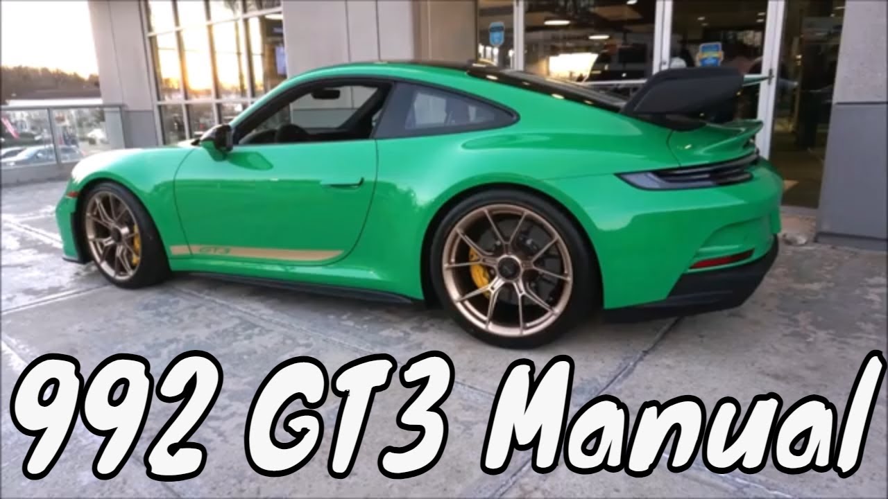 Porsche 992 GT3 Manual Review & Features - YouTube