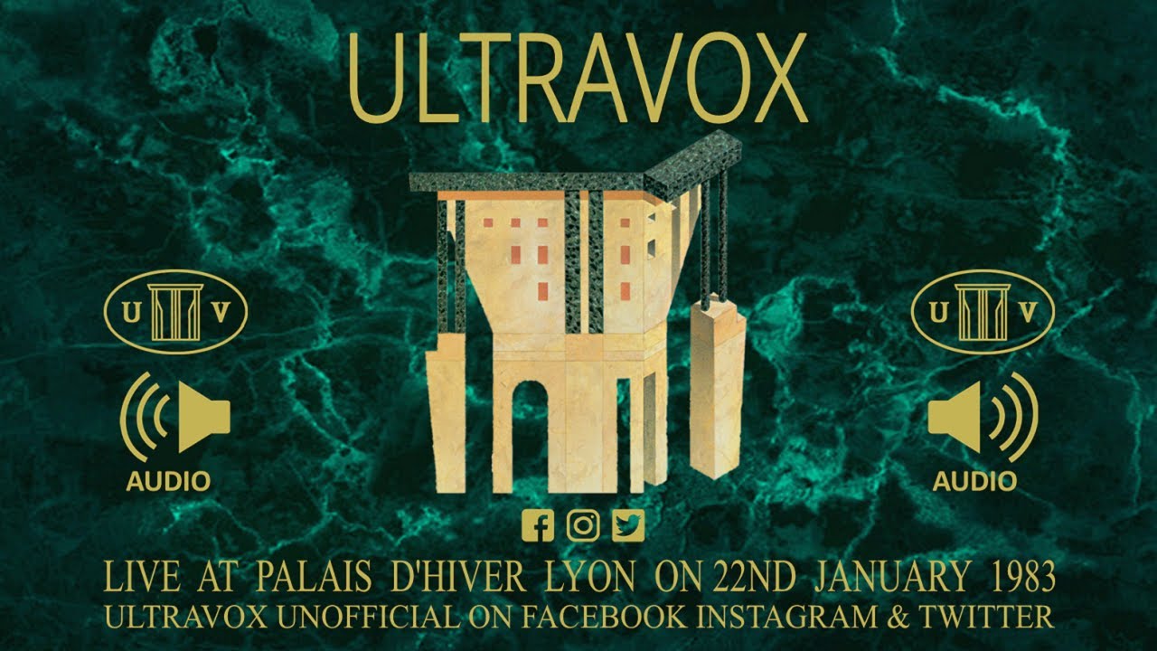 Ultravox 'Monument Tour' Live at Palais D'Hiver, Lyon on 22nd January ...