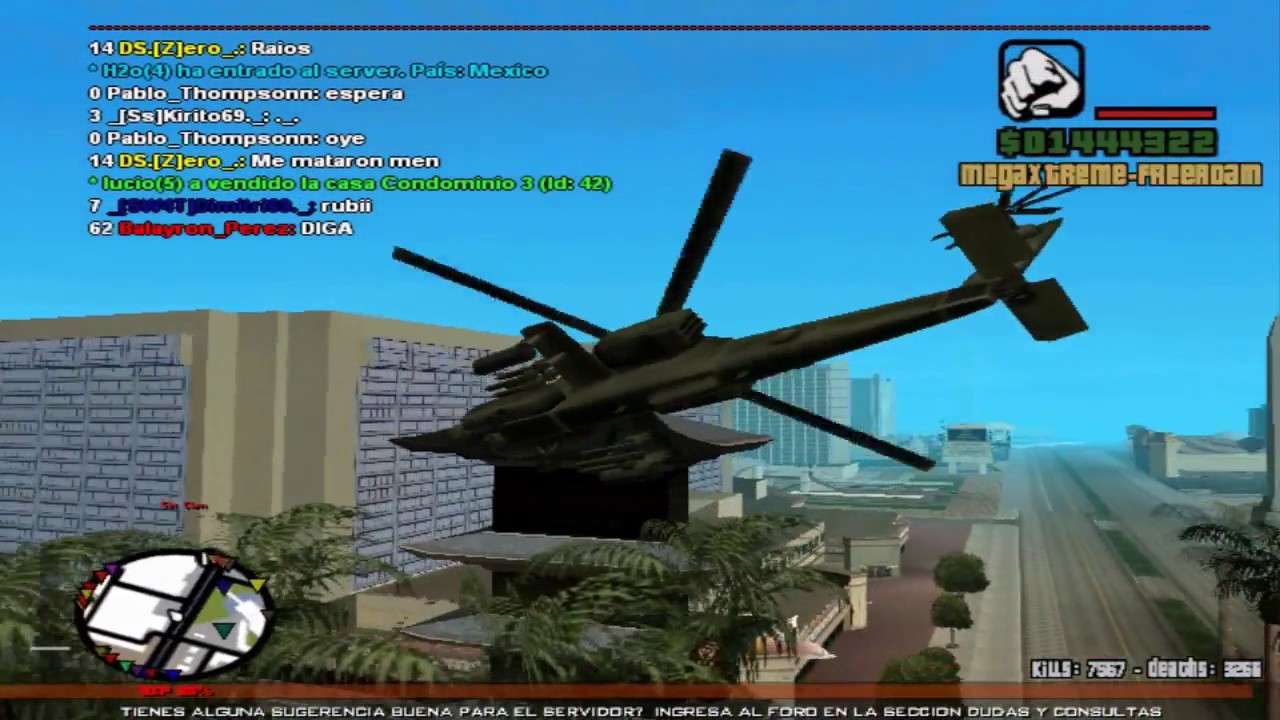 GTA ONLINE - usando Hunter SAMP - YouTube