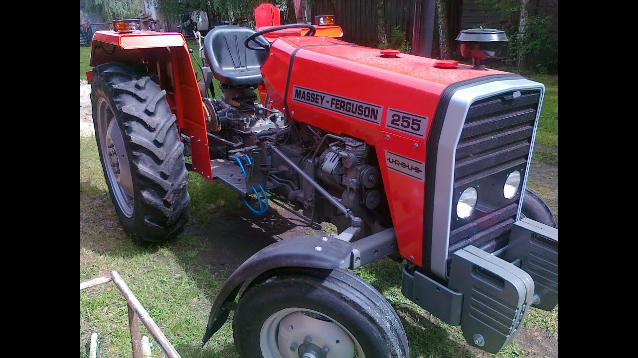 Remont MF 255 Massey Ferguson 255 Renowacja Malowanie Perkins - YouTube