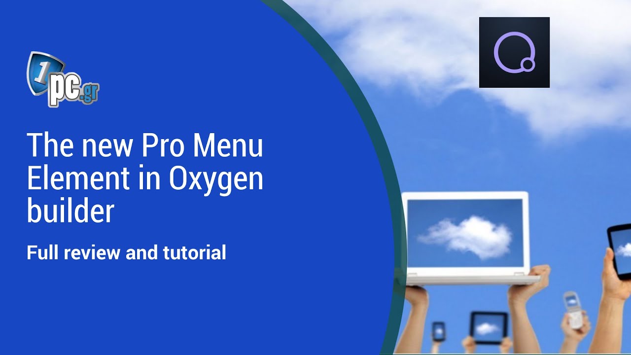 The new Pro Menu Element in Oxygen builder (Full review) - YouTube