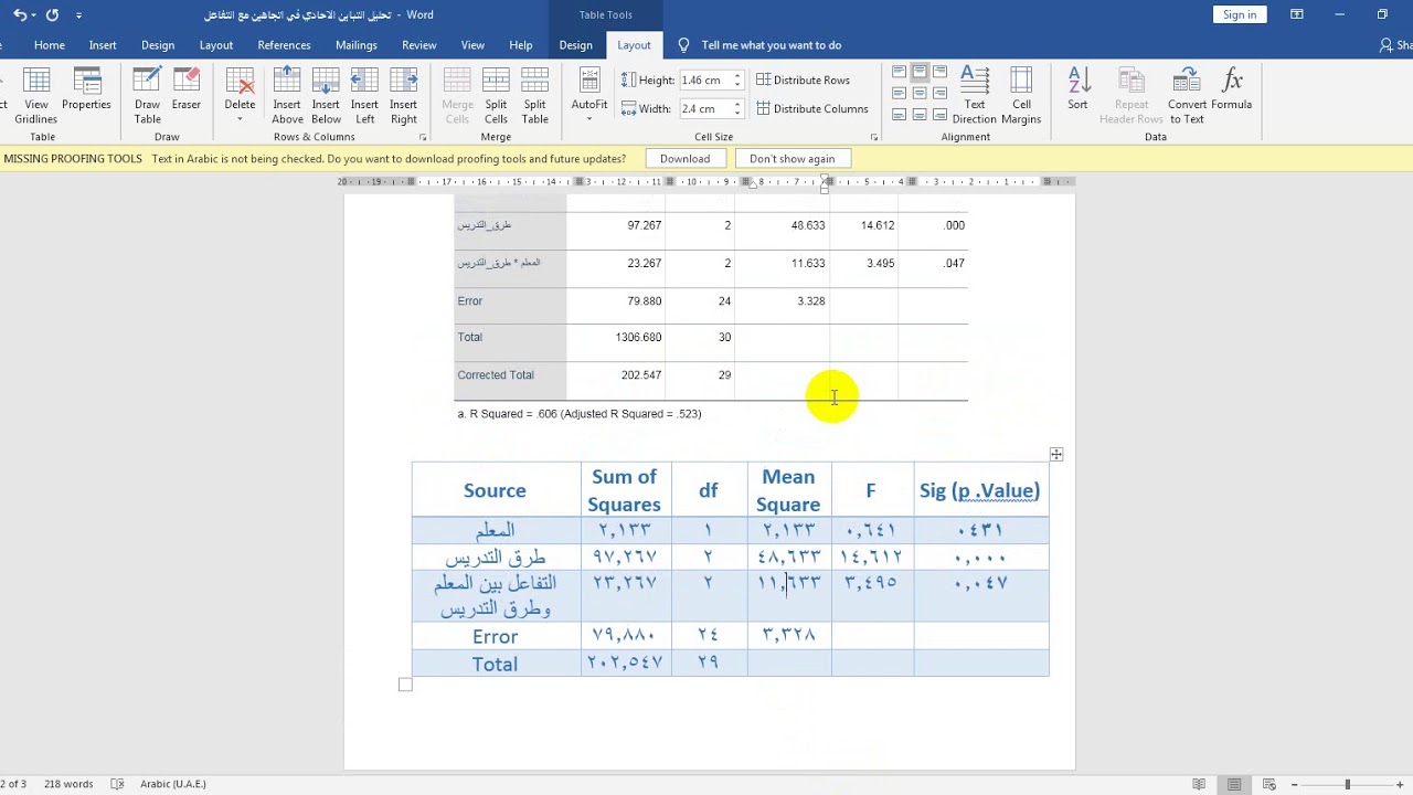 Two - Way ANOVA - part2 , with Interaction-fixed Effects Model - YouTube