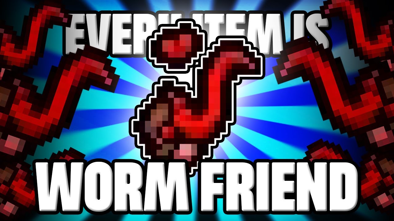 Every Item is WORM FRIEND! - YouTube