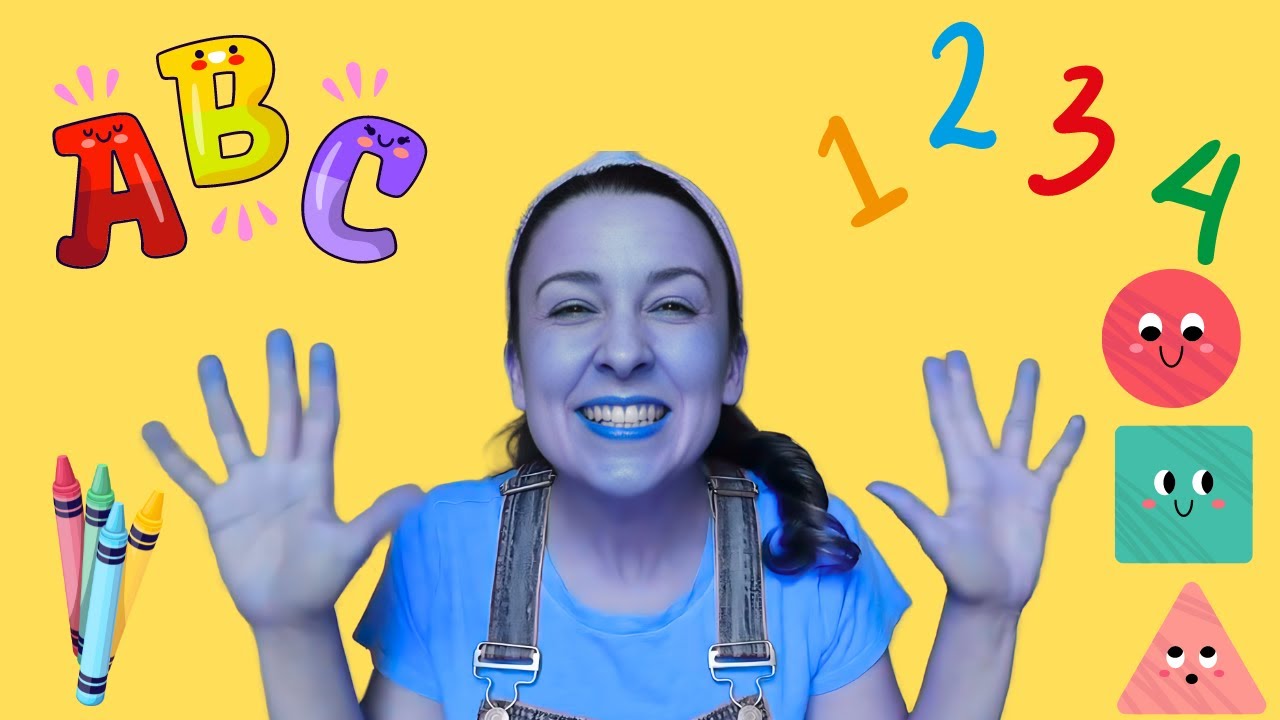 Jazzy Alphabet A to Z | ABC Phonics Song | Colors Song | Shapes | 1 to ...