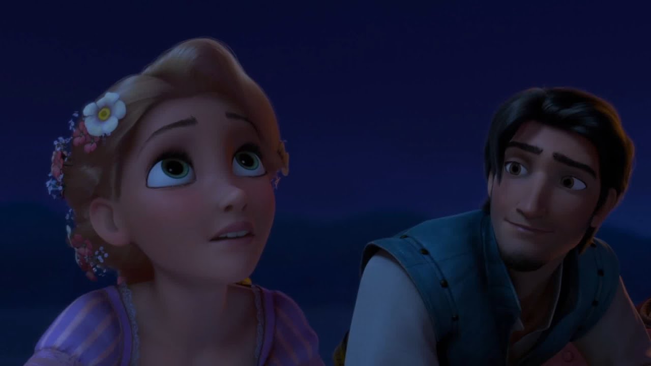 Rapunzel Y Flynn Enredados Flynn Y Rapunzel De "Enredados" De Disney