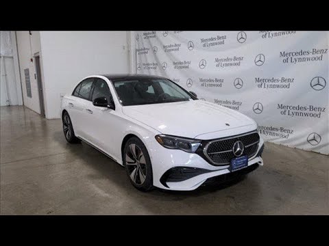 New 2025 Mercedes-Benz E-Class Lynnwood WA Seattle, WA #250061 - YouTube